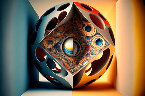 Multidimensional Art Stock Illustrations 4211 Multidimensional Art