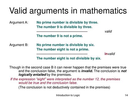 Ppt Introduction To Logic Powerpoint Presentation Free Download Id