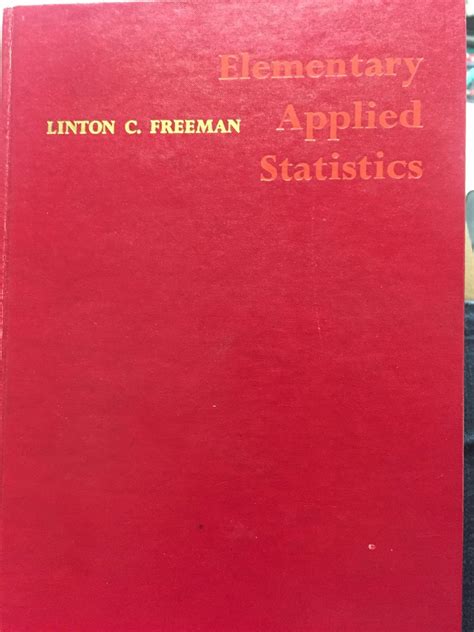 Elementary Applied Statistics For Students In Behavioral Science