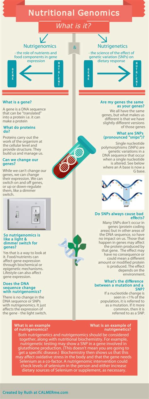 Nutritional Genomics Why We Need To Know Nutrigenomics And Nutrigenetics Calmerme