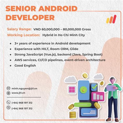 Trân Phạm On Linkedin Hybrid Hcm Jt1s Client Is Looking For A Senior Android Developer