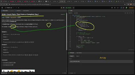 Leetcode Easy Problem 3184 Count Pairs That Form A Complete Day I