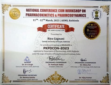 Riya Gagnani On Linkedin Pkpdcon2023 Aiims