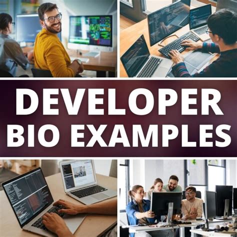 30 Developer Bio Examples 2023