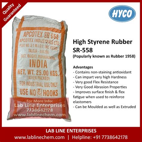 High Styrene Rubber Apcotex Sr At Kg In Faridabad Id