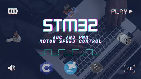 STM DC MOTOR SPEED CONTROL WITH POT PWM ADC YouTube