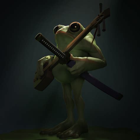 🐸 Ronin Toad・ Stl File For ・cults