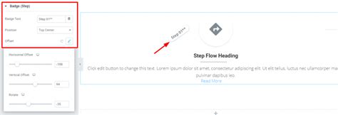 How To Use Step Flow Widget