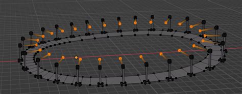 Instances On Faces Through Geo Nodes Inheriting Face Rotation Like