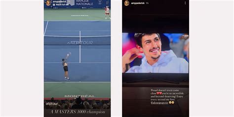 Proud Doesnt Even Come Close Alexei Popyrins Girlfriend Amy Exults As Aussie Defeats