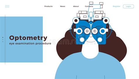 Optometry Eye Test And Prescription Glasses Female Perform Eye Test