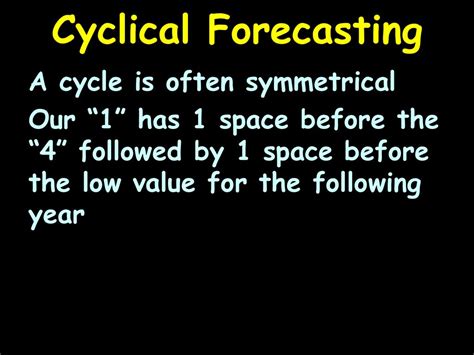 Statistics Cyclical Time Series Ppt Download