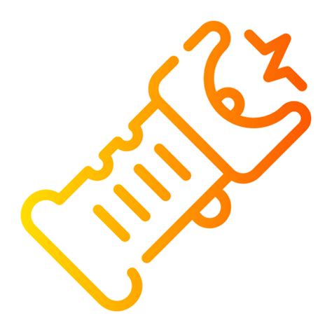 Stun Gun Generic Gradient Outline Icon