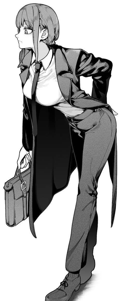 체인소맨 마키마 1 캐릭터 일러스트 캐릭터 스케치 귀여운 그림