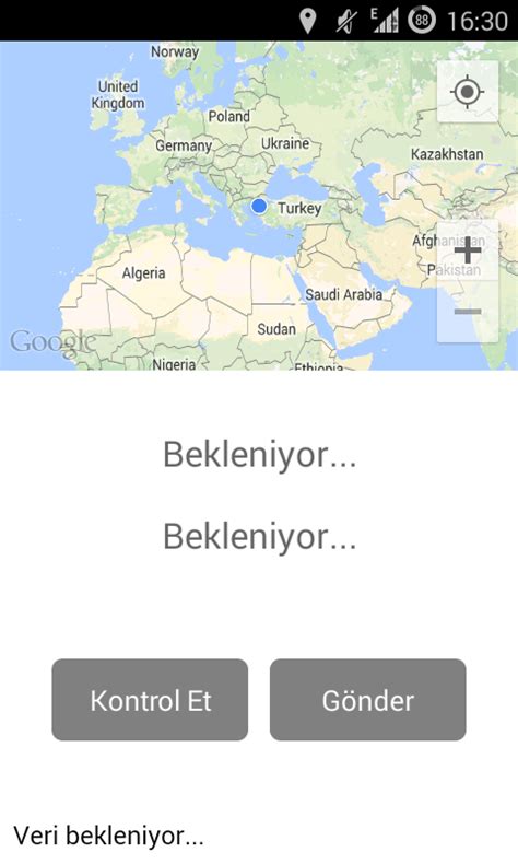 İlk Konum Tabanlı Uygulamam Kaan K Kölköy