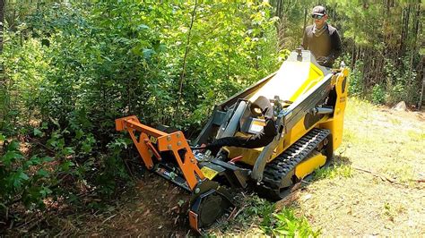 Mini Tank Mulcher Must Have Mulching Force For Landscapers Youtube
