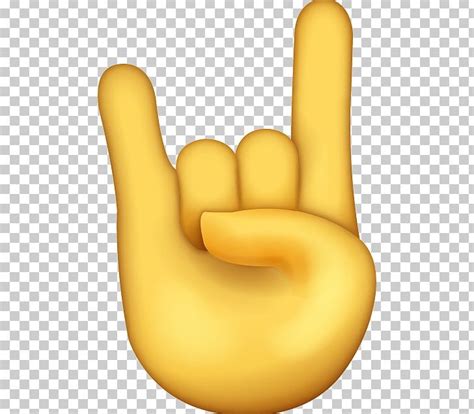 Horn Hand Sign Emoji At William Long Blog