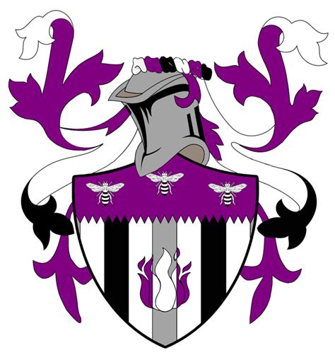 Continuing On With The Lgbt Crests Now With More Twiddly Bits House Asexual No Fs Given