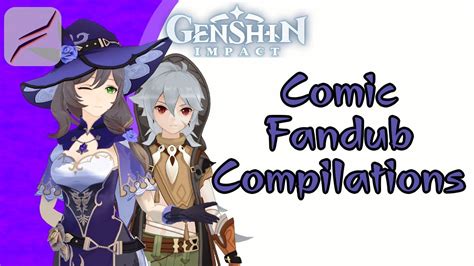 Compilation Genshin Impact Razor And Lisa Comics Fandub Youtube