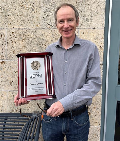 Research Associate Professor Cornel Olariu Wins Rare Mid Career Award Jackson School Of