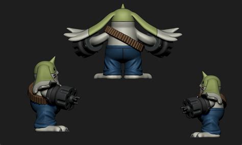 Stl File Digimon Zerimon Evolution Line 🐉 ・design To Download And 3d Print・cults