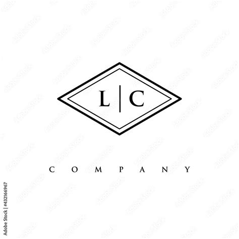 Initial Lc Logo Design Vector Stock Vector Adobe Stock