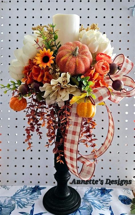 Pin By Linda Hamm On Candlestick Decor In 2025 Fall Thanksgiving Decor Fall Candlesticks