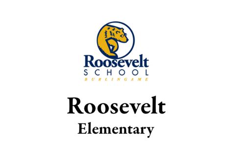 Pta And Volunteering Our Community Roosevelt Elementary