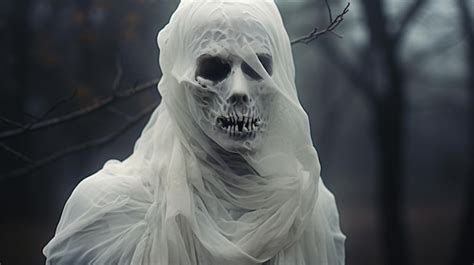 Premium Photo Skeleton Ghost For Halloween