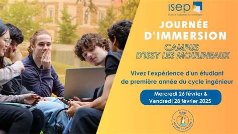 Participez Aux Ateliers Dimmersion De Lisep Isep