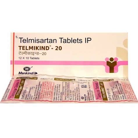 Telmikind 20mg Tablet 40 Mg At ₹ 1300box In Thane Id 2854640579562
