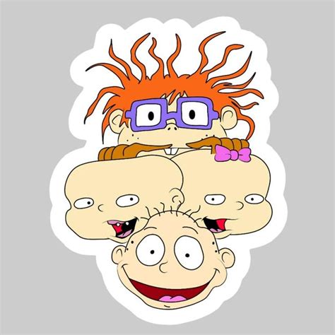 90s Sticker Nickelodeon Pack Caricaturas De Los 90 Pegatinas De