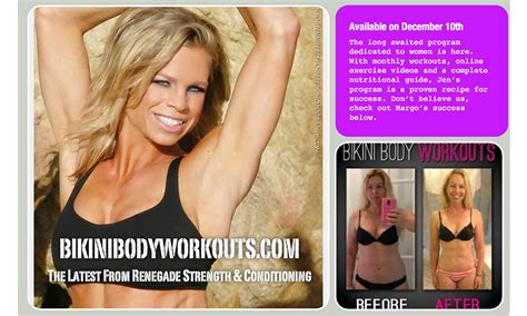 Bikini Body Workout Before And After