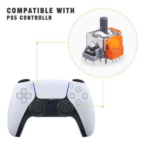 Ps5 Tmr Magnetic Hall Effect Joystick Fix Controller Drift For Ps5