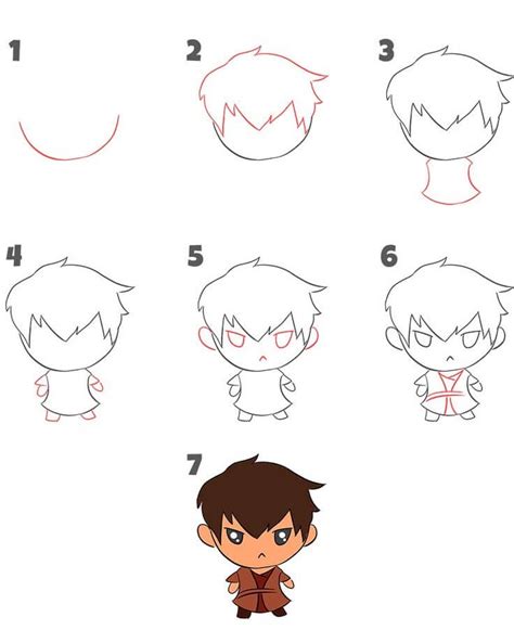 Chibi Çizimi Fikirleri Adım Adım Kolay Chibi Nasıl çizilir