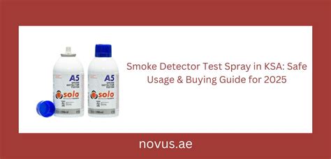 Smoke Detector Test Spray Vs Smoke Capsules Which Works Better