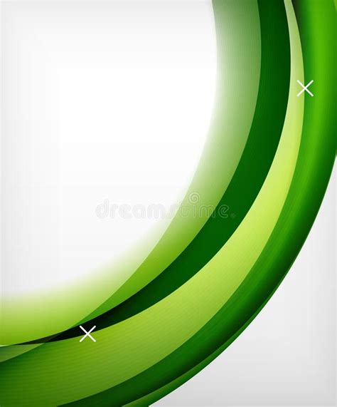 Glossy Wave Vector Background With Light And Shadow Effects White Cross Shapes Stock Vector