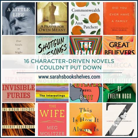 Character Driven Novels I Couldnt Put Down Sarahs Bookshelves