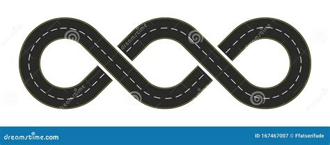Infinity Road Design Stock Illustration Illustration Of Background