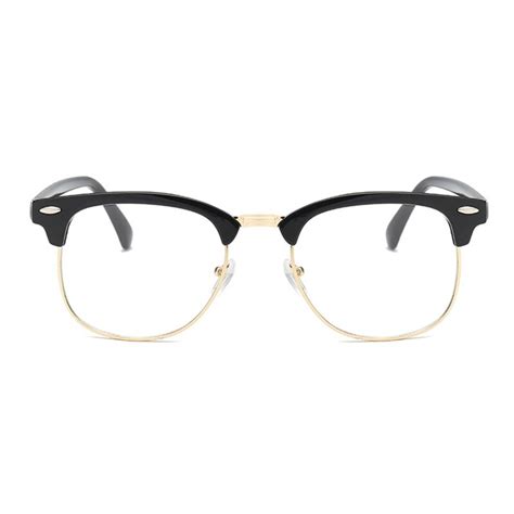 Retro Square Glasses Frames Men Women Trending Sty Grandado