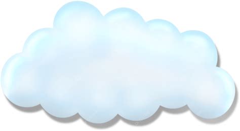 Esponjosas Nubes Azules Brillantes Png Nubes Azul Brillante Png Y