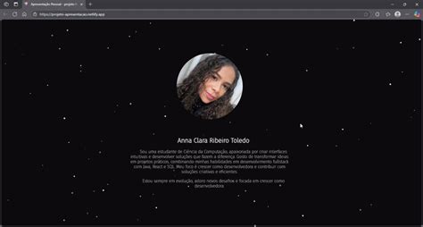 React Frontend Desenvolvimentoweb Frontendfusion Vagadeestágio Javascript Anna Clara Ribeiro