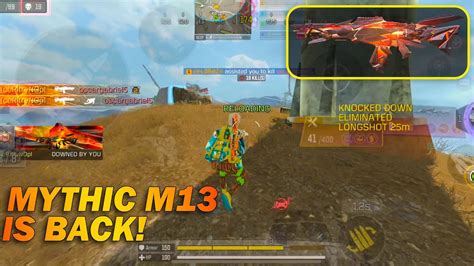 Cod Mobile Brought Back The Mythic M13 Once Again Best M13 Gunsmith