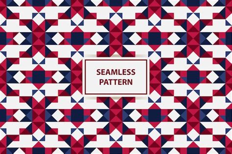 Geometric Pattern Background Seamless Texture Vector Illustration