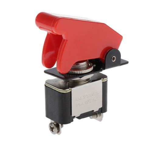 1pc Performance 12v20a Led Toggle Switch Red Cover Grandado