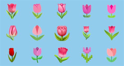 🌷 Tulipán Emoji