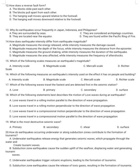 12 How Does A Reverse Fault Form A The Studyx