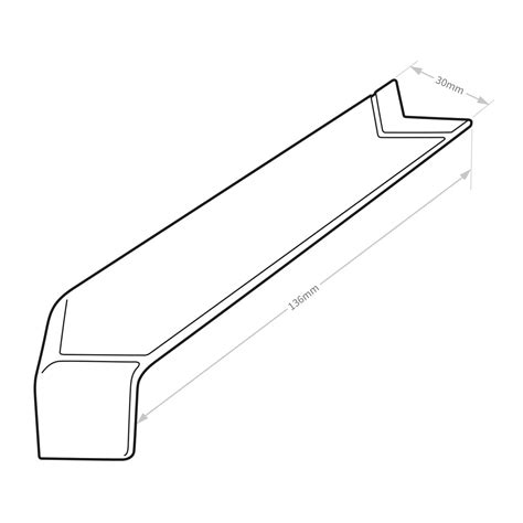 Retro Fit Joint Cover 150mm Window Cill Trim Truly Pvc