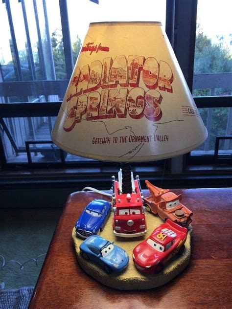 Lightning Mcqueen Lamp At Jessica Zelman Blog