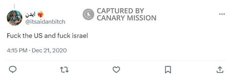 Aidan Parisi Canary Mission